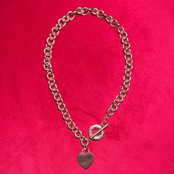 Tiffany & Co. | Jewelry | Tiffany Co Return To Tiffany Heart Tag Toggle ...
